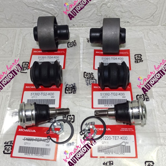 Jual BUSHING SET BALL JOINT LOWER ARM KOMPLIT KANAN KIRI HONDA MOBILIO ...