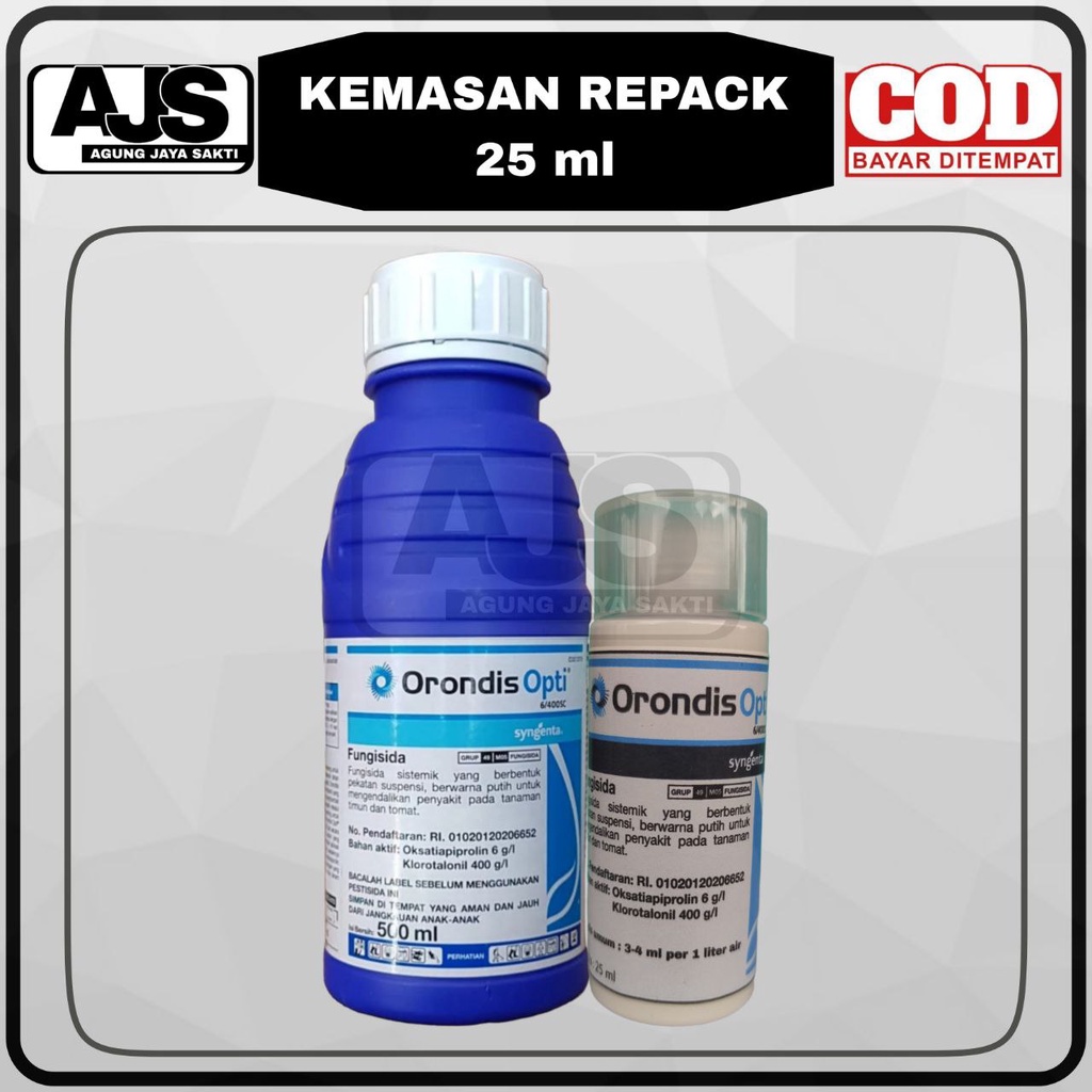 Jual ORONDIS OPTI 6/400 SC ( Repack 25ml ) fungisida sistemik untuk ...