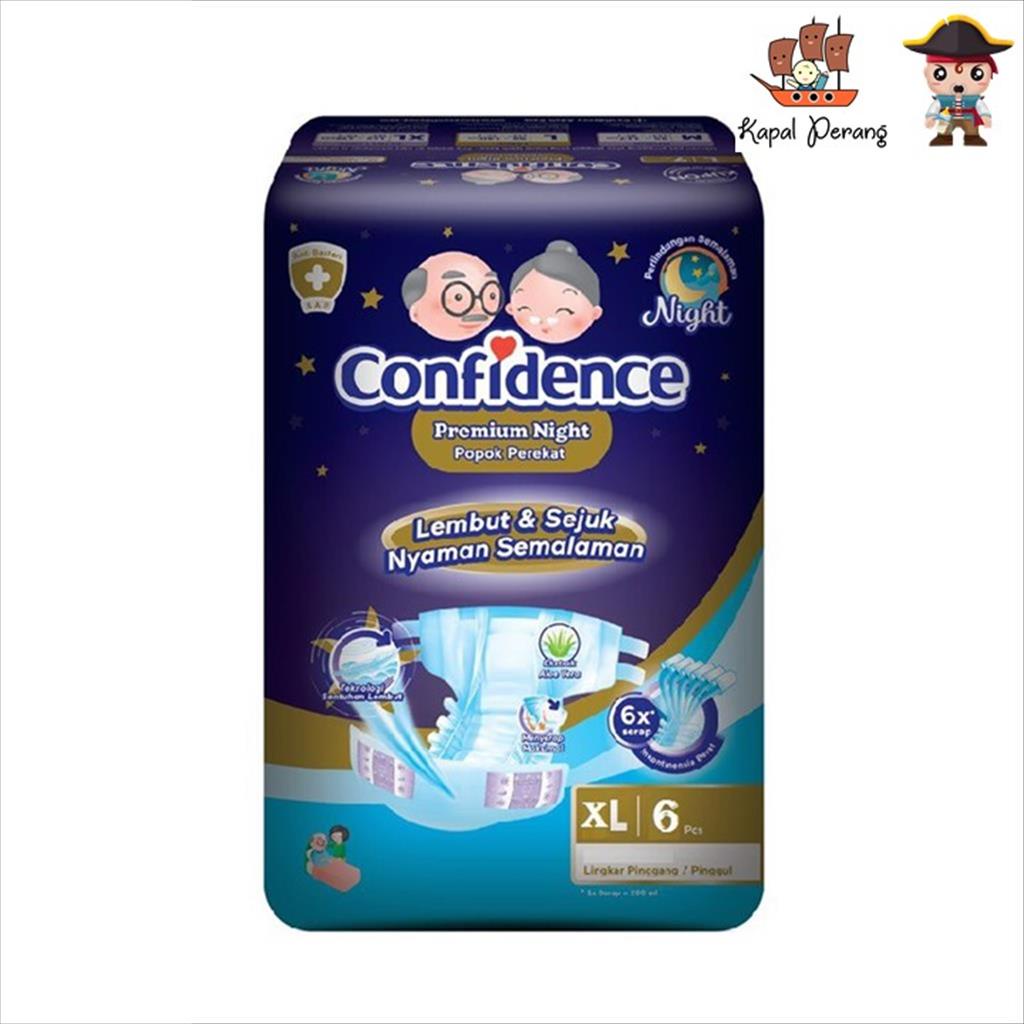 Jual Confidence Adult Premium Diaper Popok Dewasa [XL/ 6 pcs] | Shopee ...