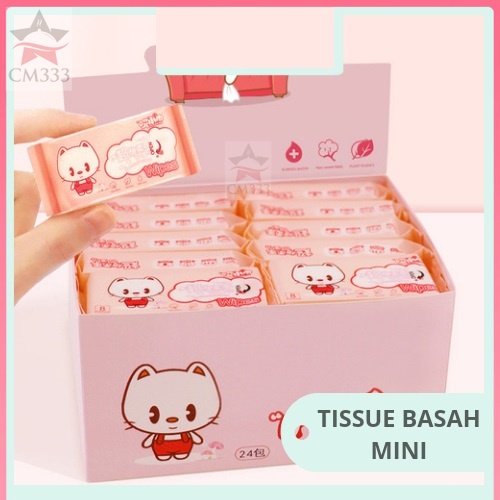 Jual Tisu Basah Mini/Tissue Basah Kecil Travel | Shopee Indonesia