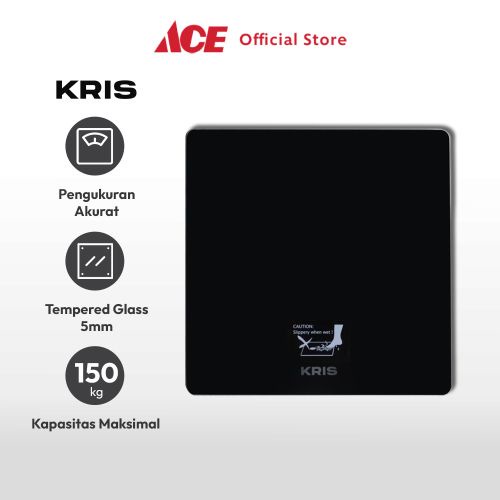 Jual Kris Timbangan Badan Digital Body Compact - Hitam Body Weight ...