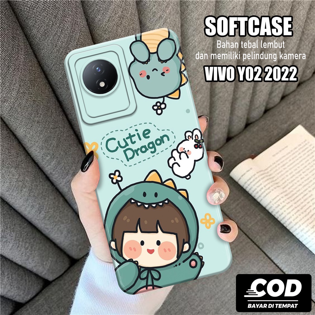 Jual Case Hp VIVO Y02 2022 - Softcase VIVO Y02 Terbaru - Casing VIVO ...