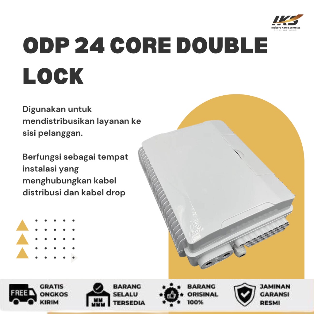 Jual ODP 24 Core Double Lock Optical Distribution Point FO | Shopee ...