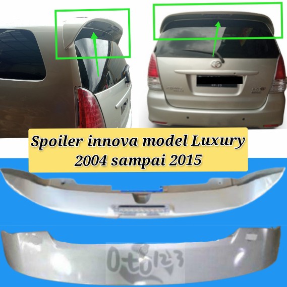 Jual Spoiler innova 2005-2015 model luxury - begie | Shopee Indonesia