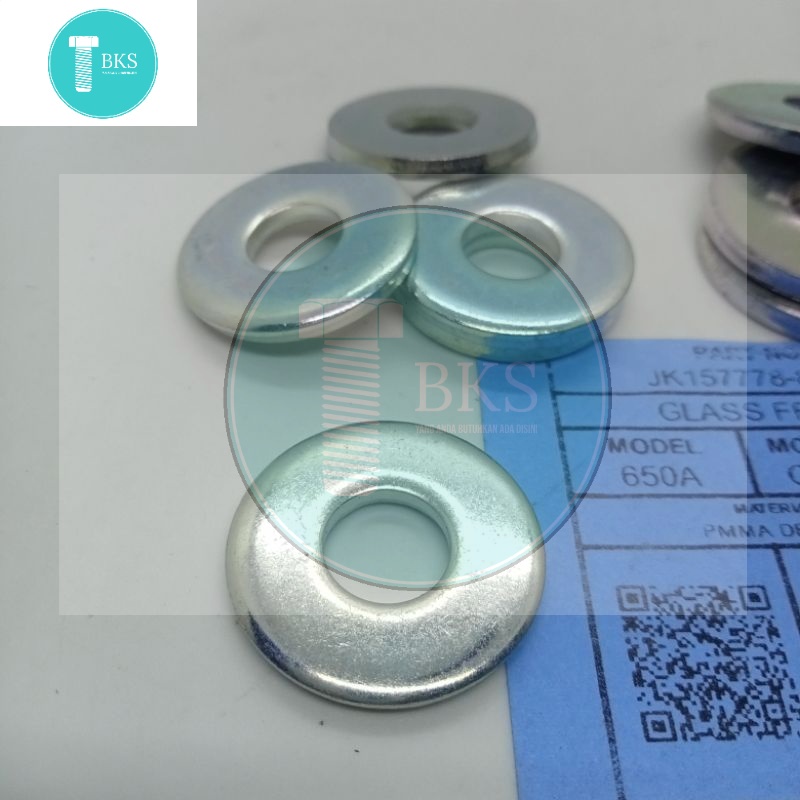 Jual RING LOBANG M10 BAUT 14 SUPER TEBAL RING BAUT STANG SEGITIGA ...