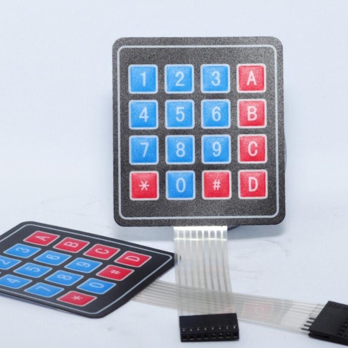 Jual Keypad Membran 4x4 Arduino Kipet Pertamini Pom Mini - Biru ...
