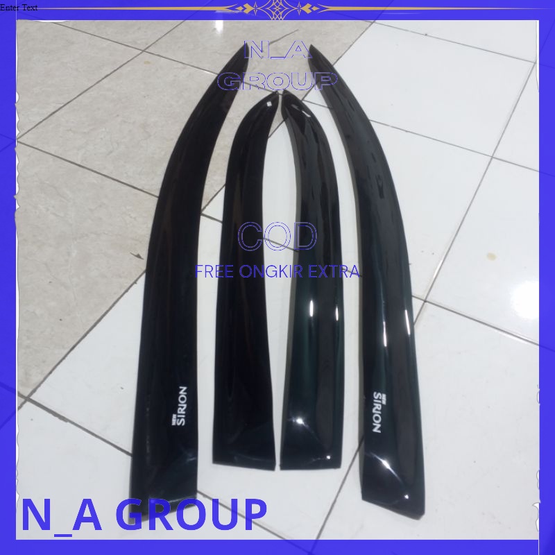 Jual Talang air mobil Daihatsu New Sirion 2011-2016 Model Slim Cembung Full 3M | Shopee Indonesia