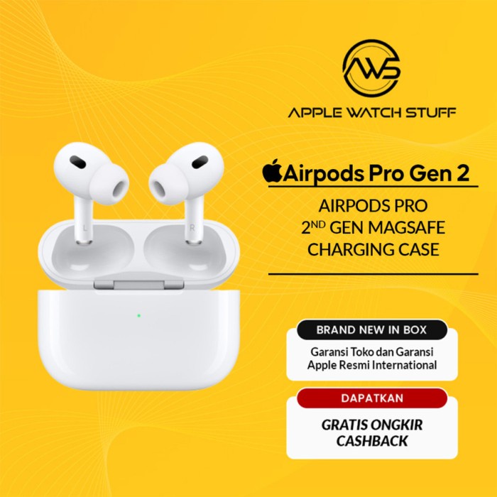 Jual Apple AirPods Pro 2nd Gen 2022 with speaker & lanyard hole - Pro 2nd gen | Shopee Indonesia