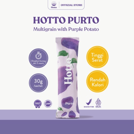 Jual Hotto Purto Multigrain Minuman Sehat rendah Kalori Obat Asam ...