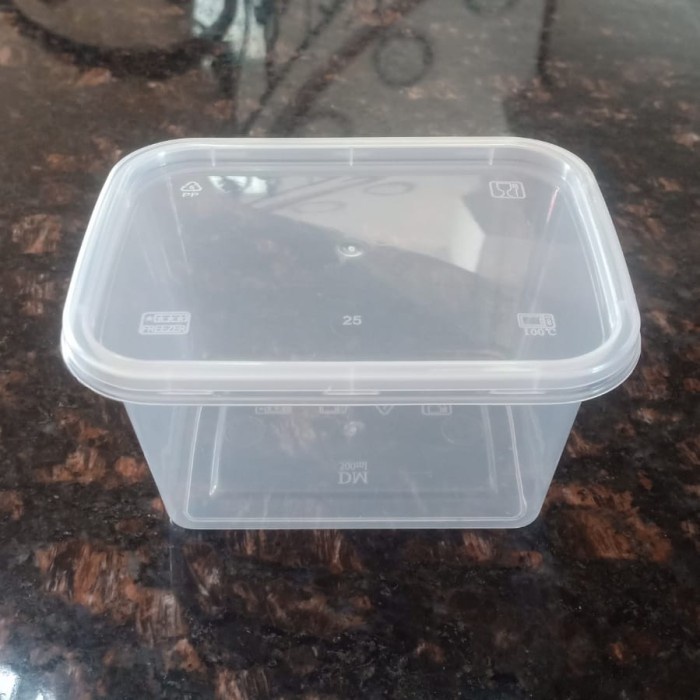 Jual thinwall Dm 300 ml/bahan pp tebal/food container/isi 25 pcs ...