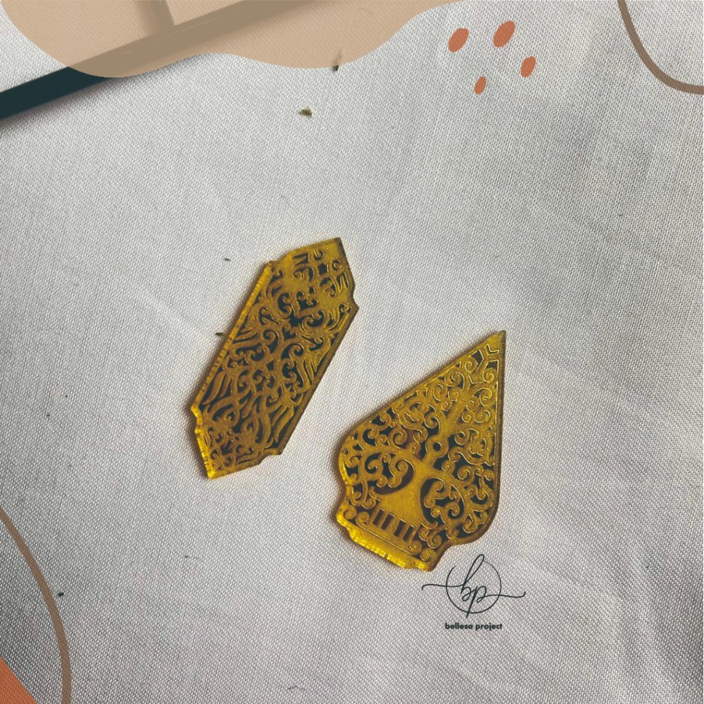 Jual REPLIKA GUNUNGAN AKRILIK GOLD MAHAR BM44 | Shopee Indonesia
