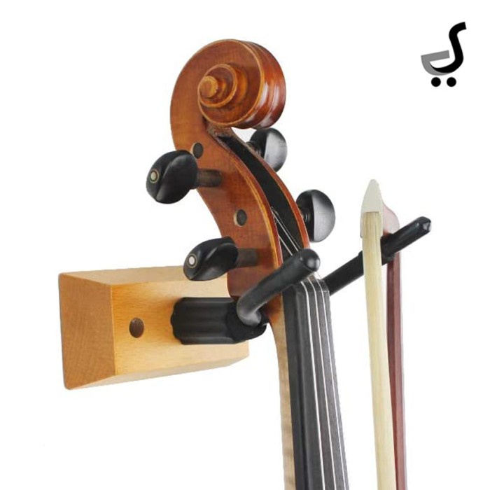 Jual Stand Biola Bow Dinding Tembok Violin Viola Wall Hook Mount LG-004 ...