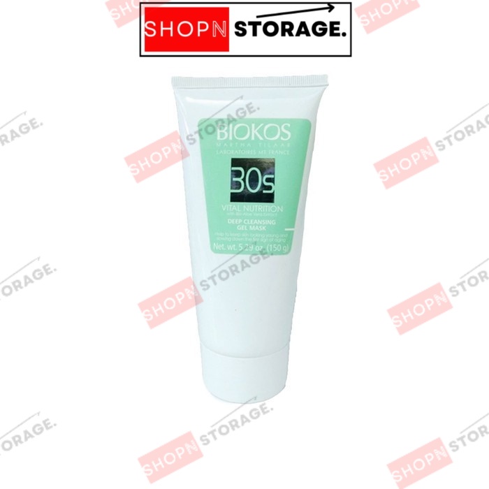 Jual BIOKOS Deep Cleansing Gel Mask 150g | Shopee Indonesia