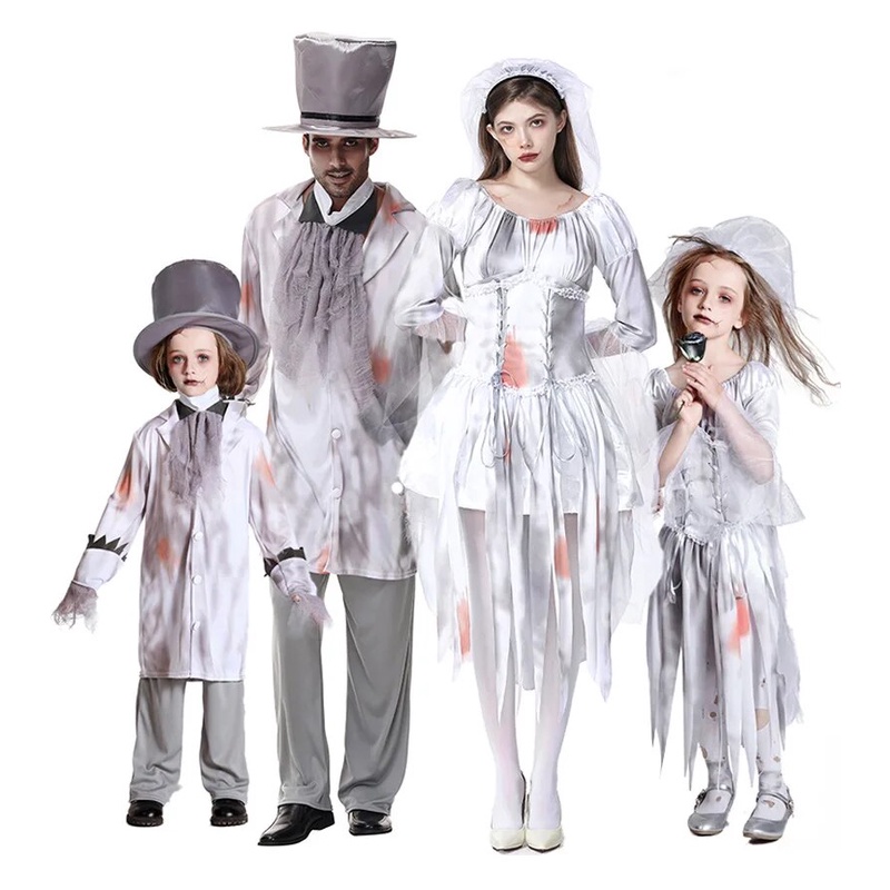 Jual PREORDER Horror Vampire Zombie Cosplay Uniform for Women & Men ...
