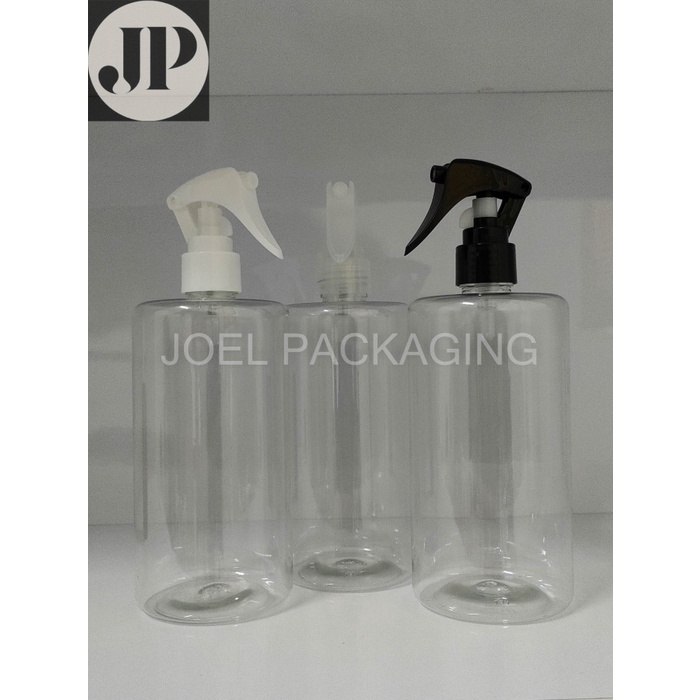 Jual Botol RF 500 ML N24 Clear Trigger Burung Hitam Putih Clear Pet N24 ...