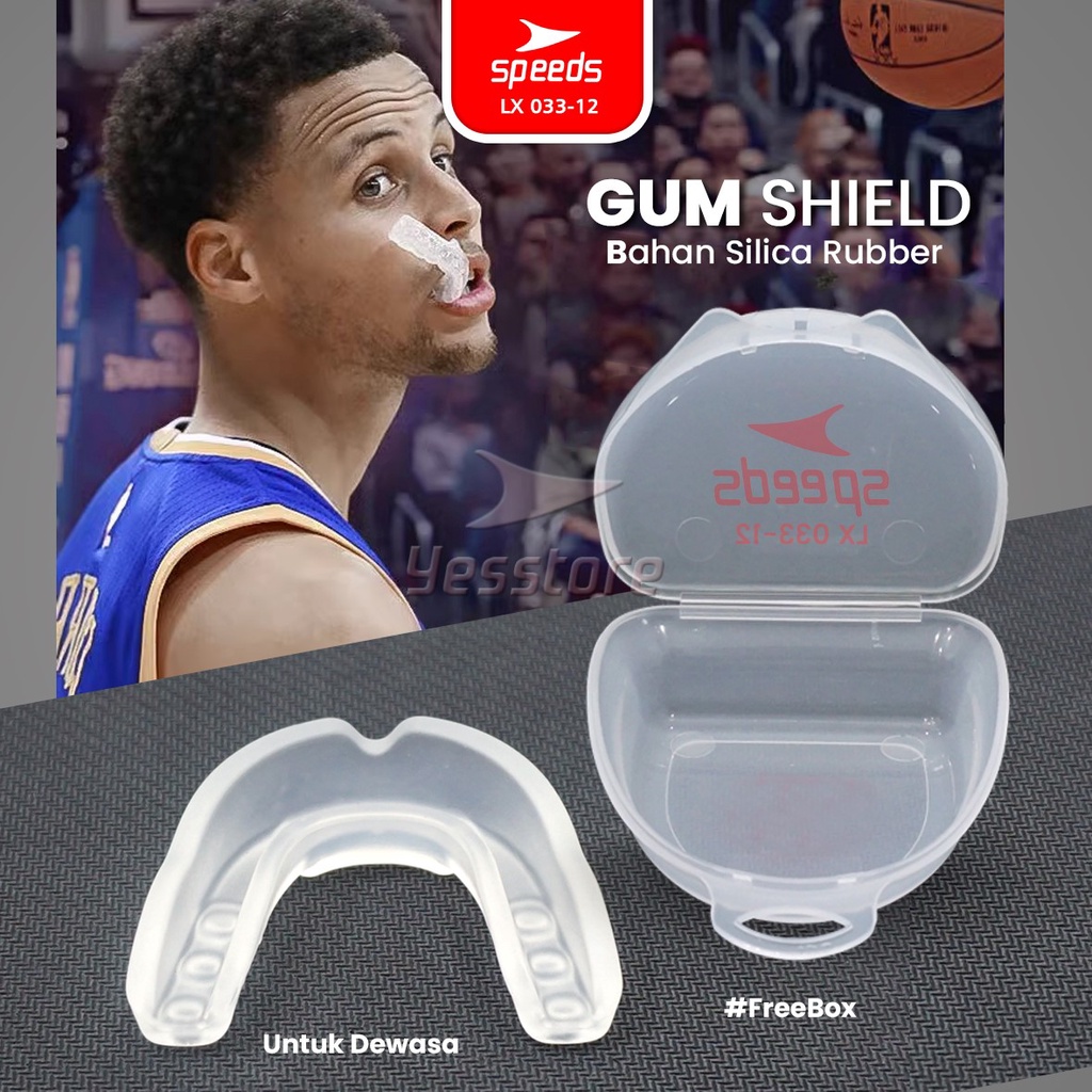 Jual SPEEDS Gamsil Gumshield Tinju Mouthguard Gum Shield Pelindung Gigi Mulut Boxing Olahraga ...