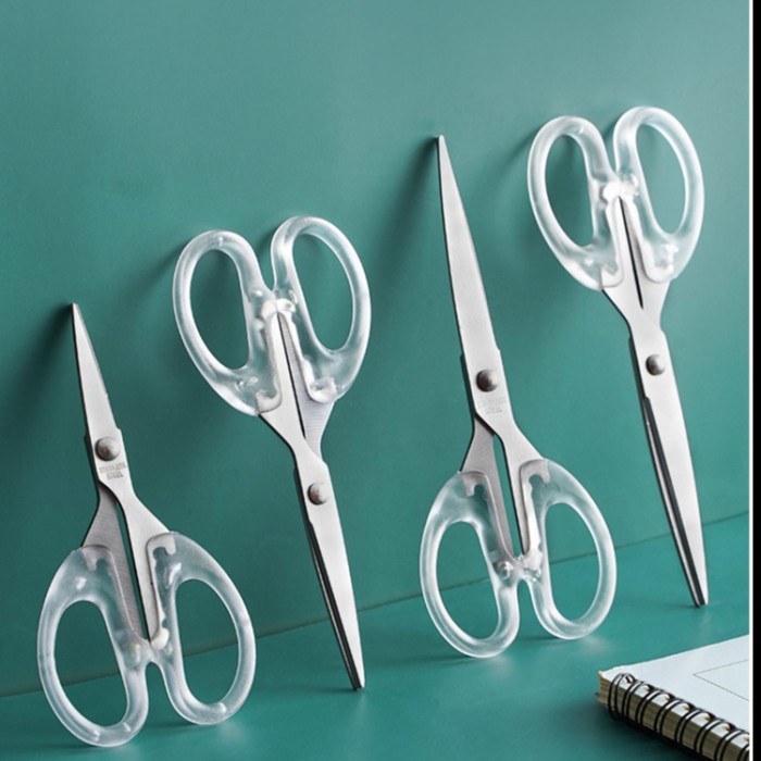 Jual Gunting Kertas DIY Craft Anak Sekolah Lancip Anti Karat Serbaguna ...