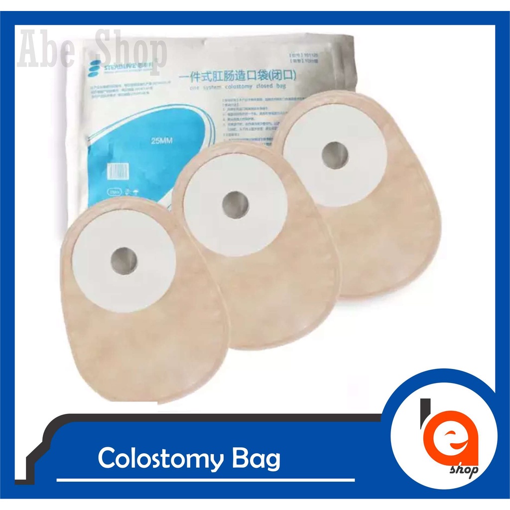 Jual Colostomy Bag Ekonomis Kantong Colostomy Murah Portable Stoma ...