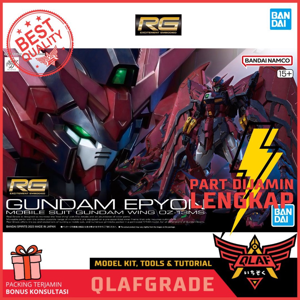 Jual RG EPYON Gundam Bandai 1/144 real grade | Shopee Indonesia