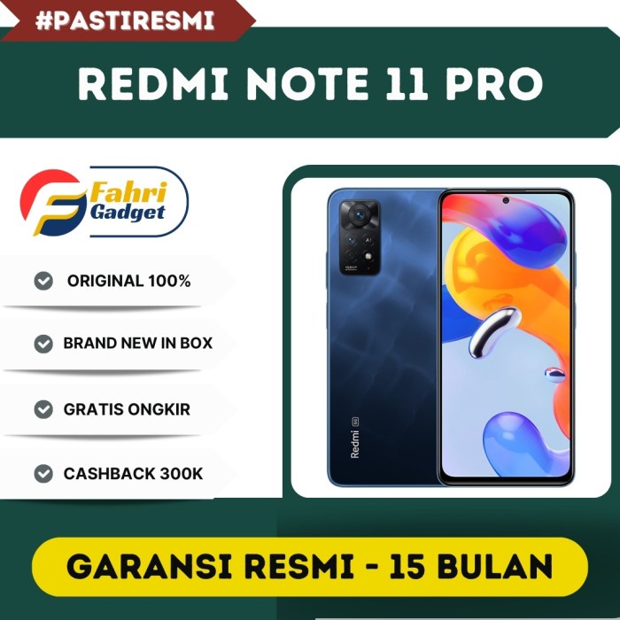 Jual Xiaomi Redmi Note 11 Pro 8/128GB 6/128GB | Shopee Indonesia