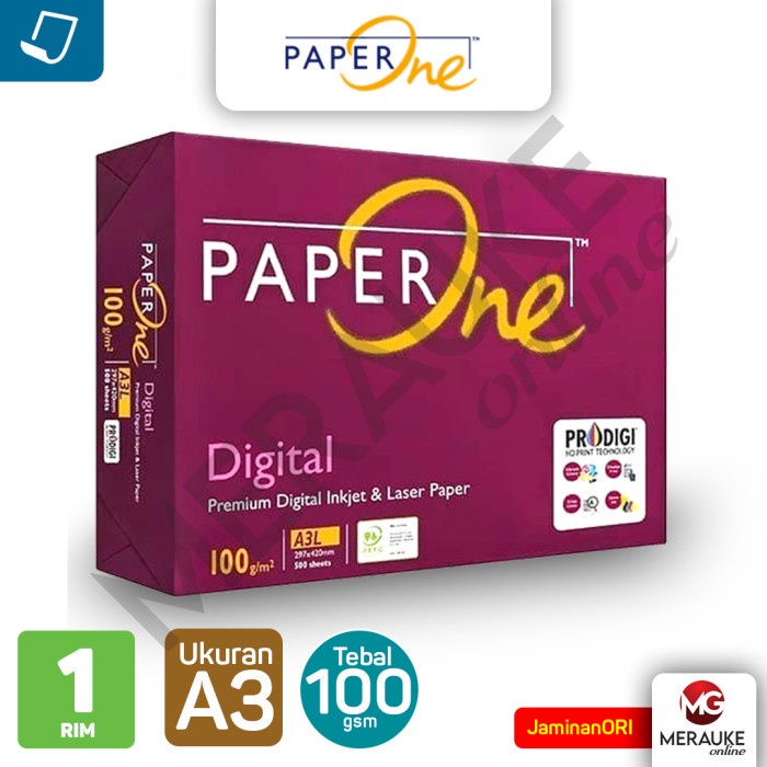 Jual Kertas HVS Paper One A3 100 GSM | Shopee Indonesia
