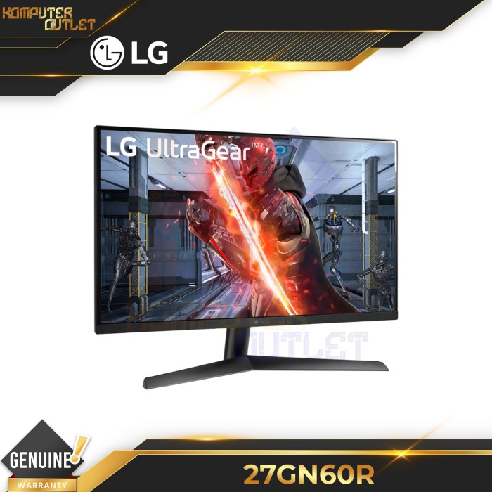 Jual LG 27GN60R - LED Monitor 27" INCH FHD IPS 144HZ 1MS HDR10 | Shopee ...