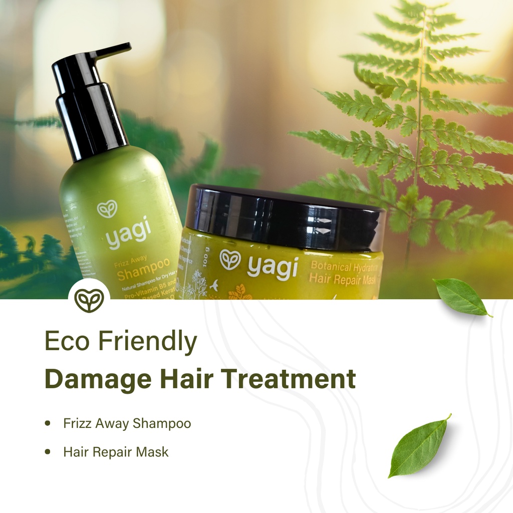 Jual Yagi Forest - Ultimate Damage Recovery (Rambut Kering dan Rusak) | Shopee Indonesia