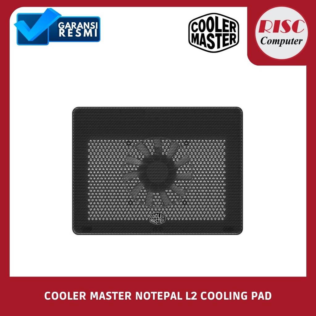 Jual Cooler Master Notepal L2 Cooling Pad Fan Kipas Pendingin Laptop | Shopee Indonesia