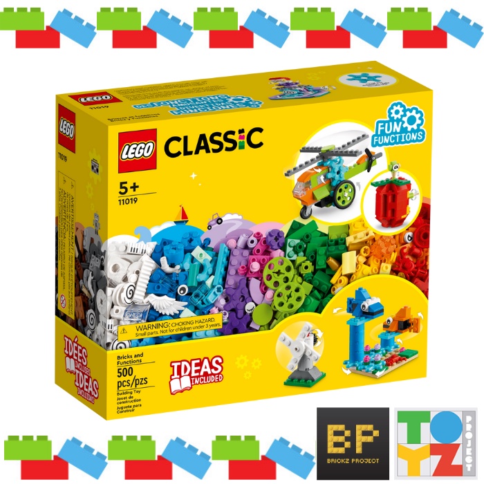 Jual Lego 11019 Classic Bricks and Functions Original TP Bali | Shopee ...