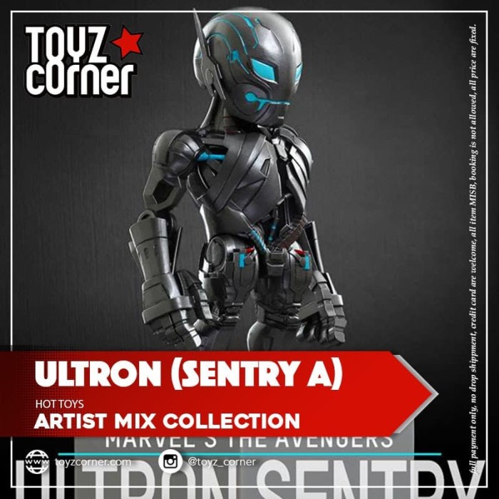 Jual (NEW)- [Hot Toys] Artist Mix Collection (AMC) 005 - Ultron (Sentry ...