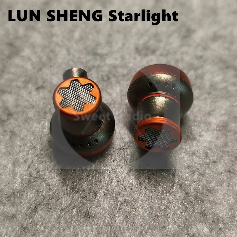Jual LUN SHENG Starlight 14.2mm HIFI Dual Dynamic Driver Flat Head ...