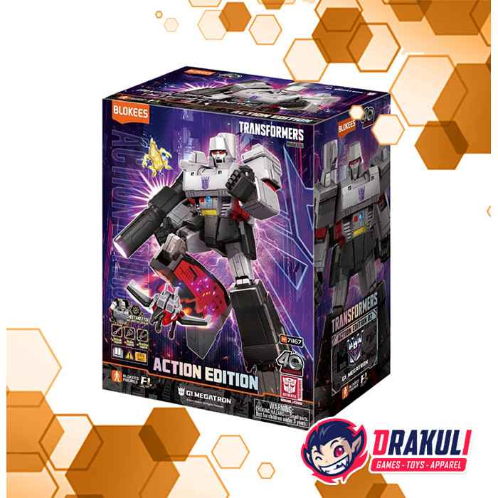 Jual STC Toys Blokees Transformers Action Edition - G1 Megatron (20 cm ...