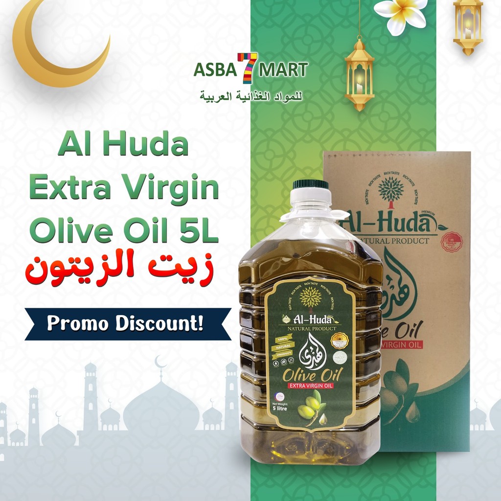 Jual AL HUDA EXTRA VIRGIN OLIVE OIL 5 LTR | Shopee Indonesia