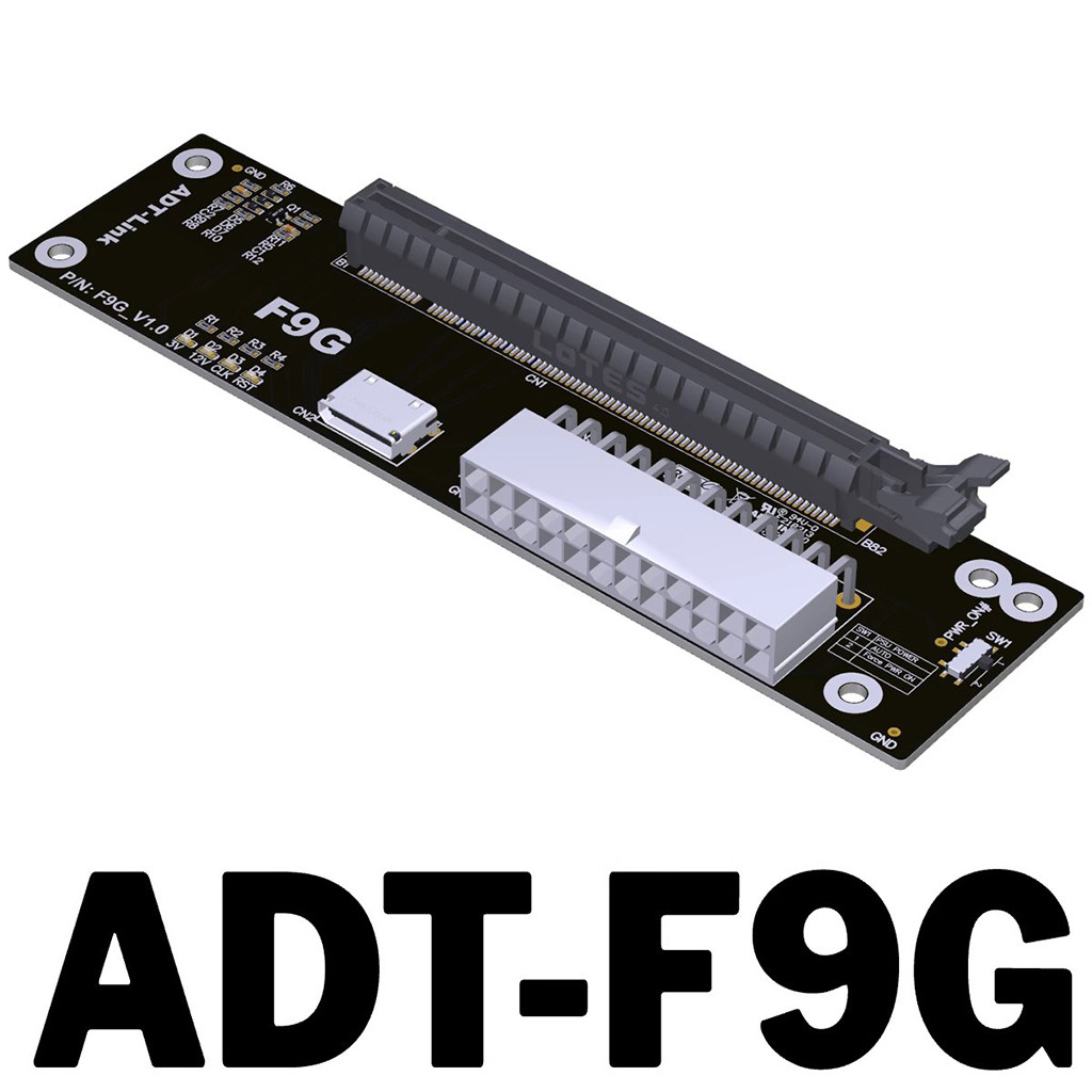Jual Pcie 4 0 F9g 64gbps For Oculink Laptop External Graphics Card Gpu