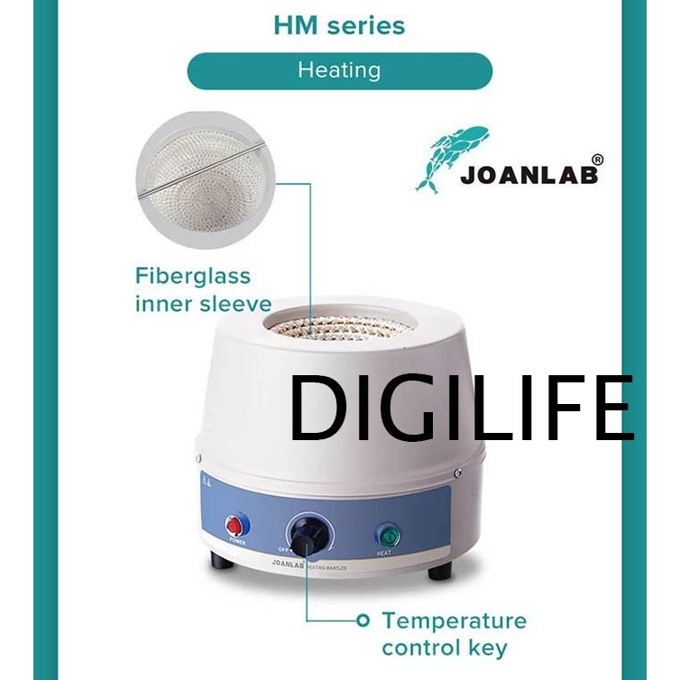 Jual Heating Mantle 500ml Joanlab HM Electric Lab Mixer Stirrer Lab 500 ...