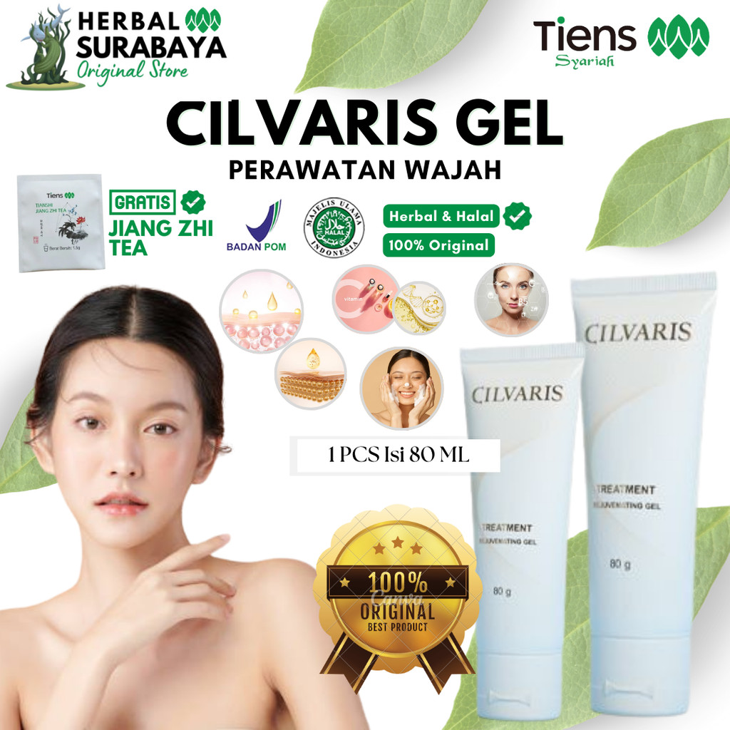 Jual CILVARIS Treatment Rejuvenating Gel - Alat Pijat Pengencang Kulit ...