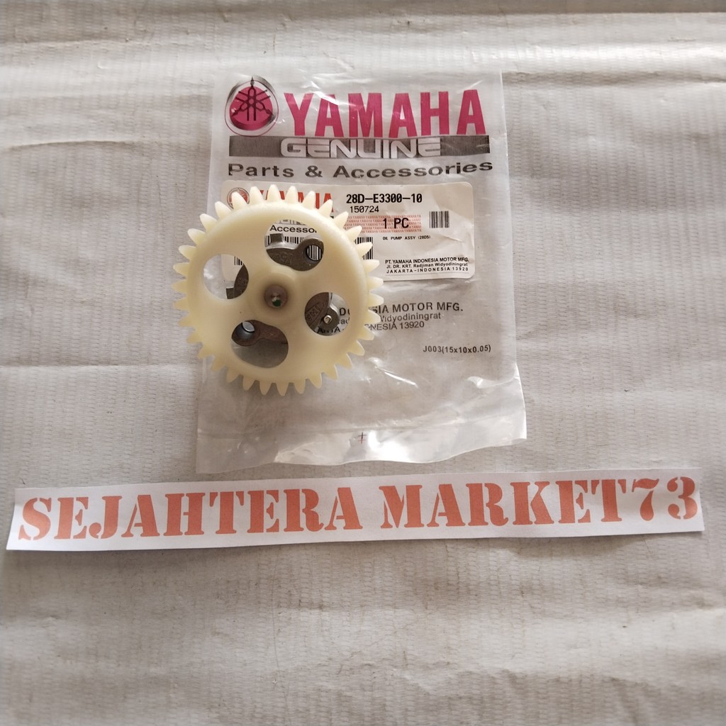 Jual Gear Pompa Oli Mesin untuk Mio, Mio J 28D-E3300-10 Asli Yamaha ...