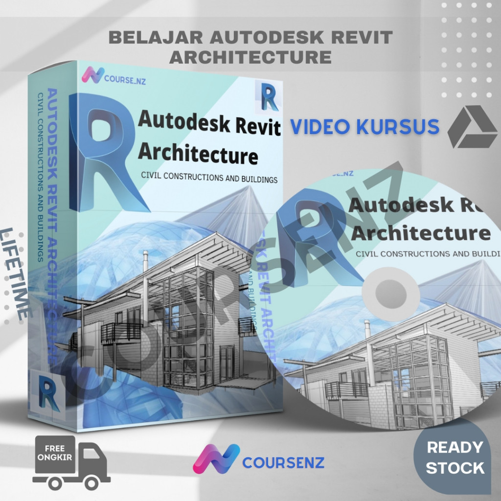 Jual Tutorial Lengkap Autodesk Revit Architecture - Belajar Autodesk Revit Architecture (Video ...