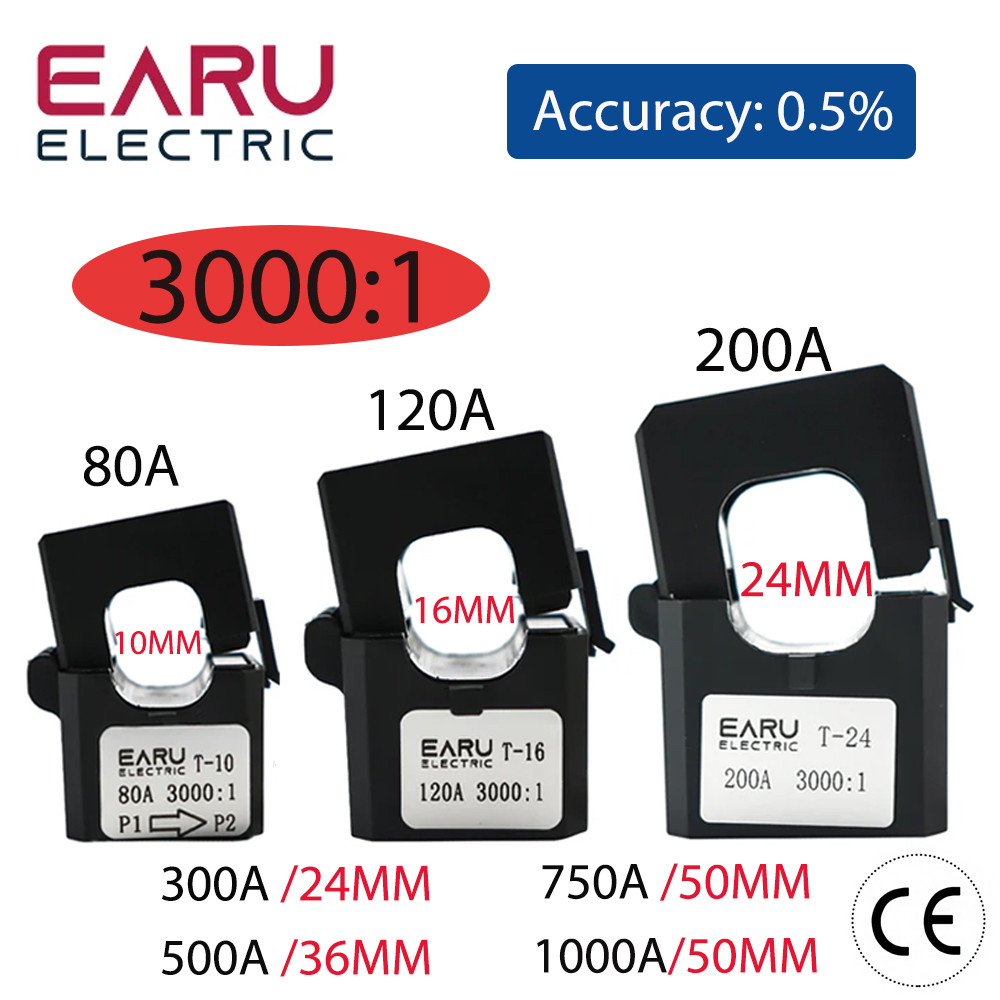 Jual 3000 1 Micro Split Core Current Transformer Sensor Ac Open Type Ct
