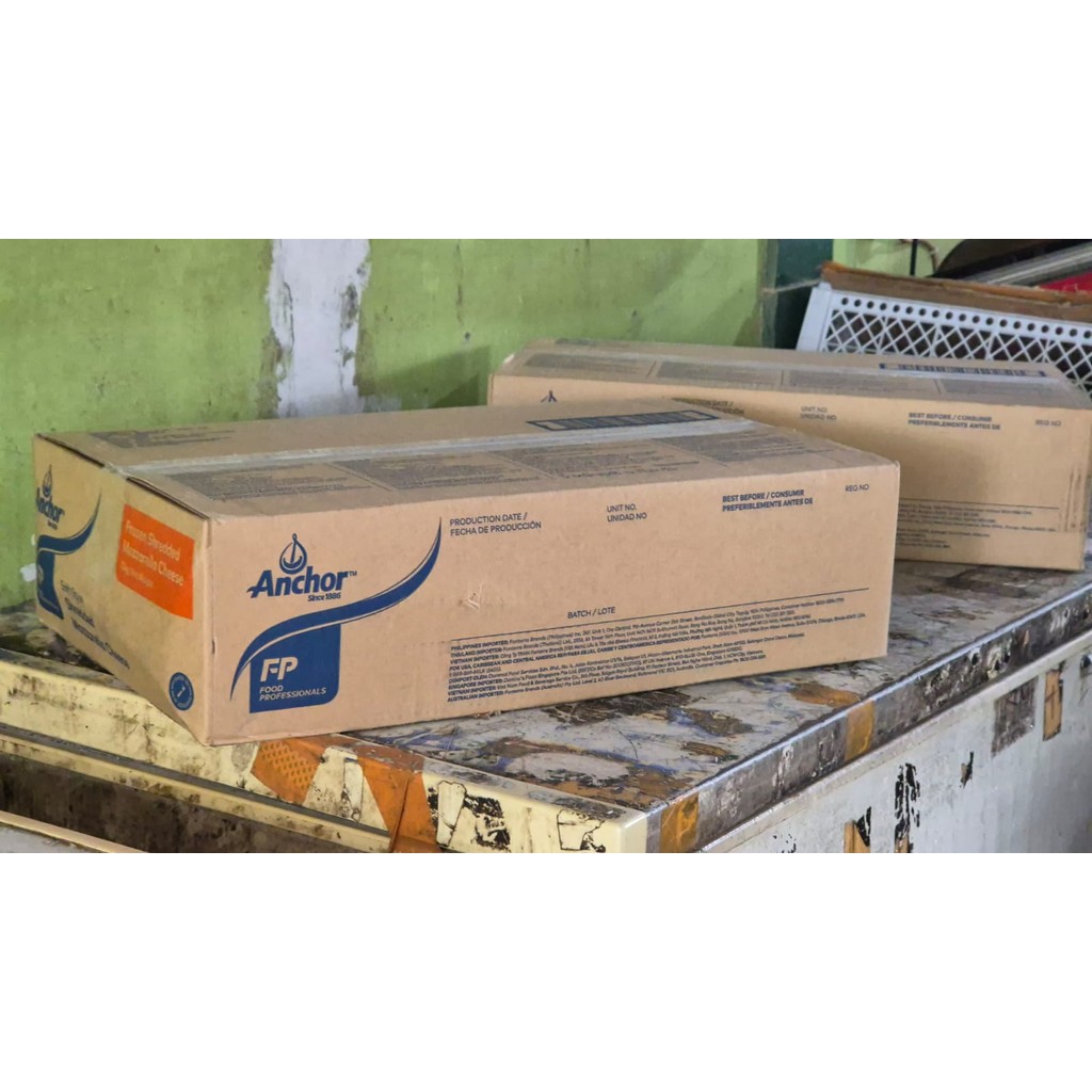 Jual Anchor Keju Mozzarella Shredded Extra Stretch 12 KG 1 Karton ...