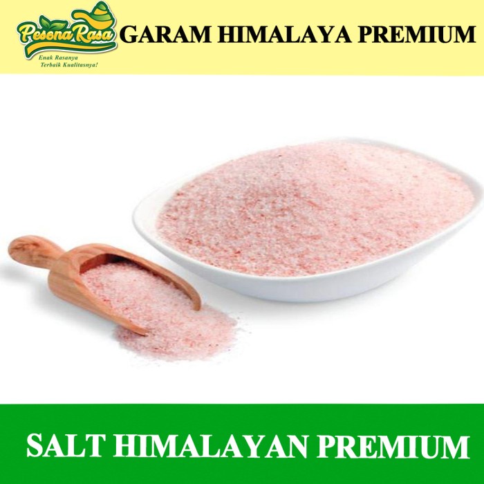 Jual Garam Himalaya 250 gram / Himalayan Fine Salt / Pink salt Himayala ...