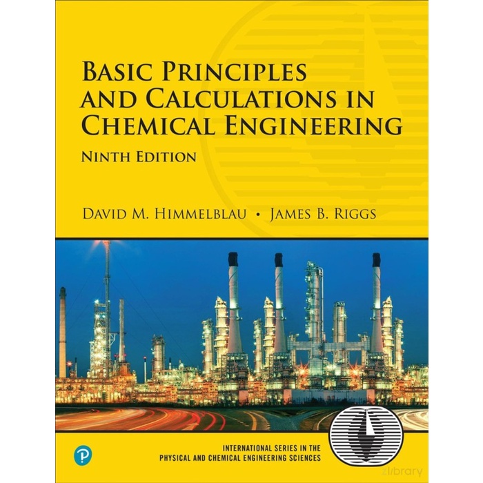Jual Buku Basic Principles and Calculations in Chemical Engineering, 9th Ed | Shopee Indonesia