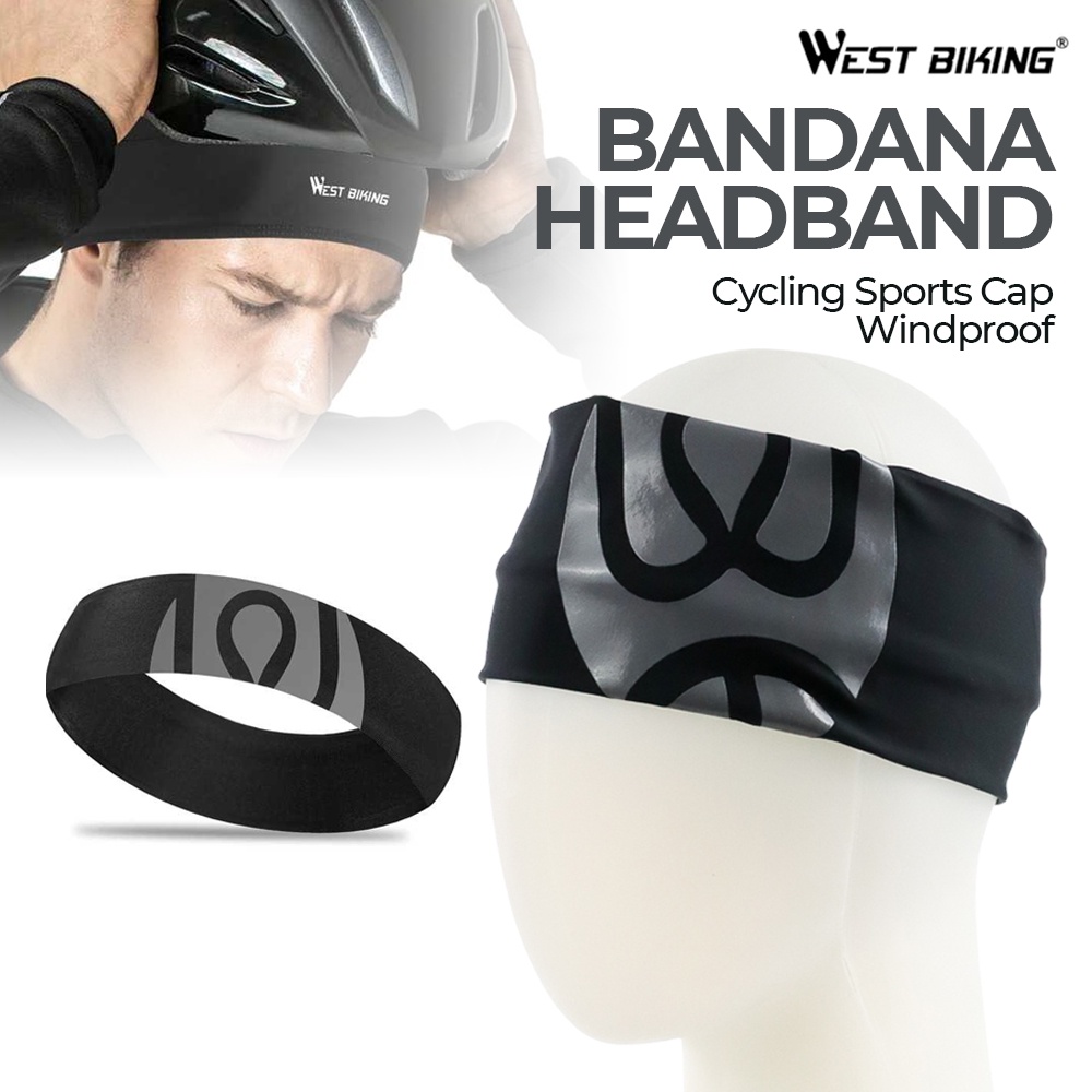 Jual Bandana Olahraga WEST BIKING Bandana Headband Cycling Sports Cap ...