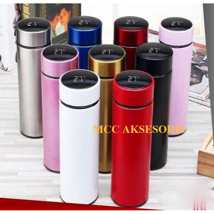 Jual MCC Termos Suhu LED 500ml / Termos Temperatur / Botol Minum Air ...