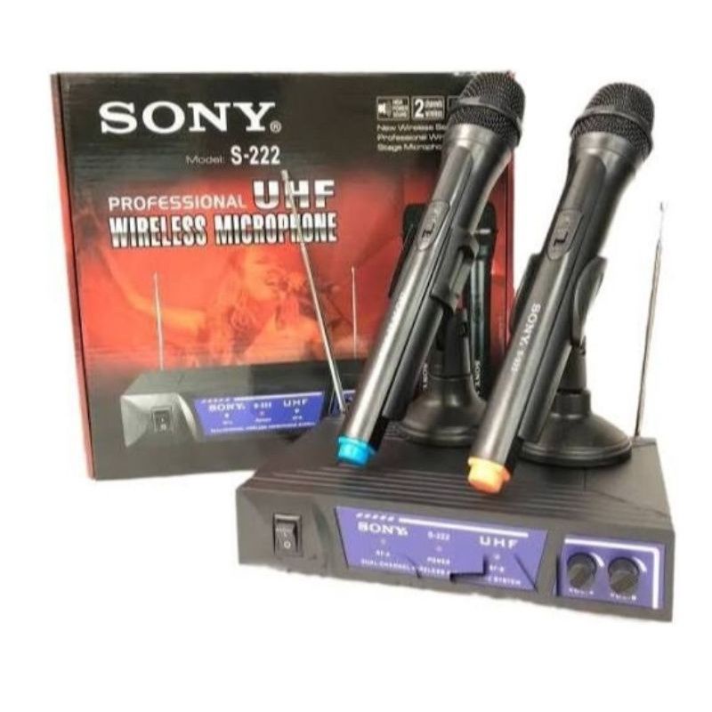 Jual Microphone Wireless Sony S 222 / S222 | Shopee Indonesia
