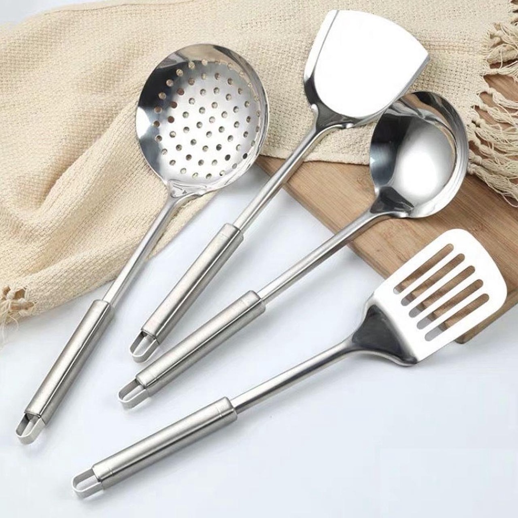 Jual Spatula Set Isi 4 pcs Spatula Sutil Stainless Steel / Sutil Set 4 ...