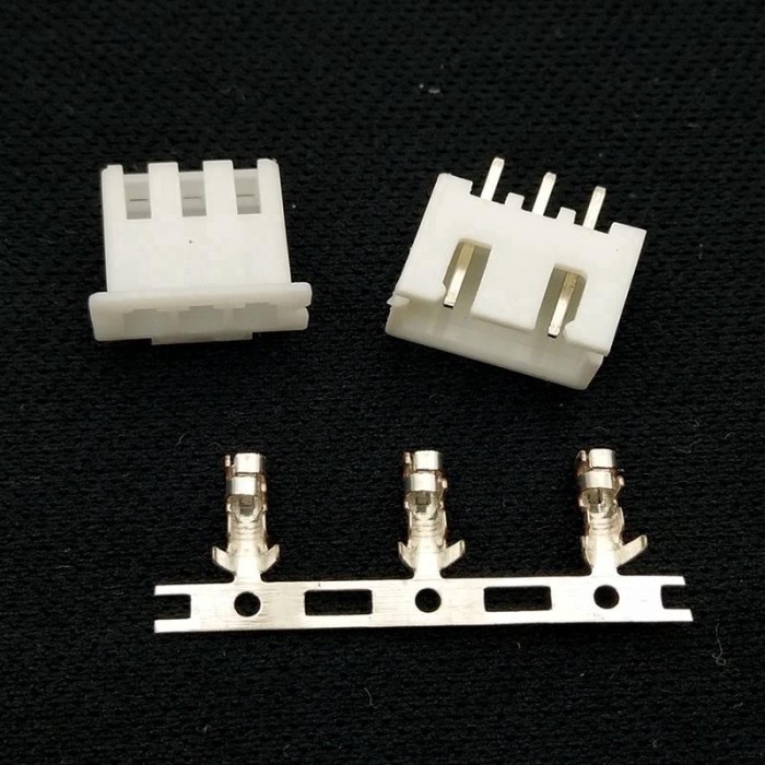 Jual Housing Konektor Connector JST XH2.54 XH 2.54 2Pin 3Pin 3P Male Female - 3Pin -JN12 (10pcs ...