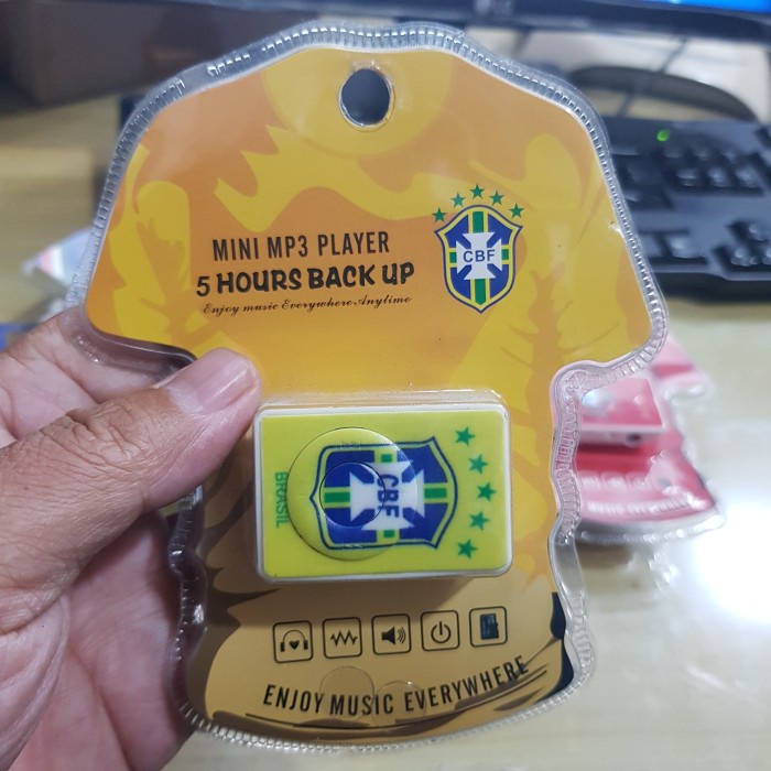 Jual MP3 MOTIF BOLA MINI MP3 PLAYER GAMBAR CLUB BOLA - brasil | Shopee ...