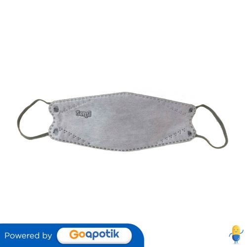 Jual Sensi 4ply Convex Mask Earloop Grey Box 20 Pcs | Shopee Indonesia