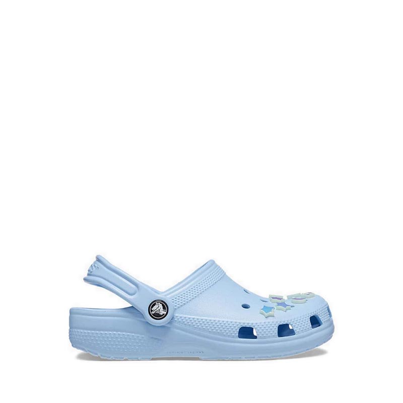 Jual Crocs Classic Stars and Moon Clog Kids - Blue | Shopee Indonesia